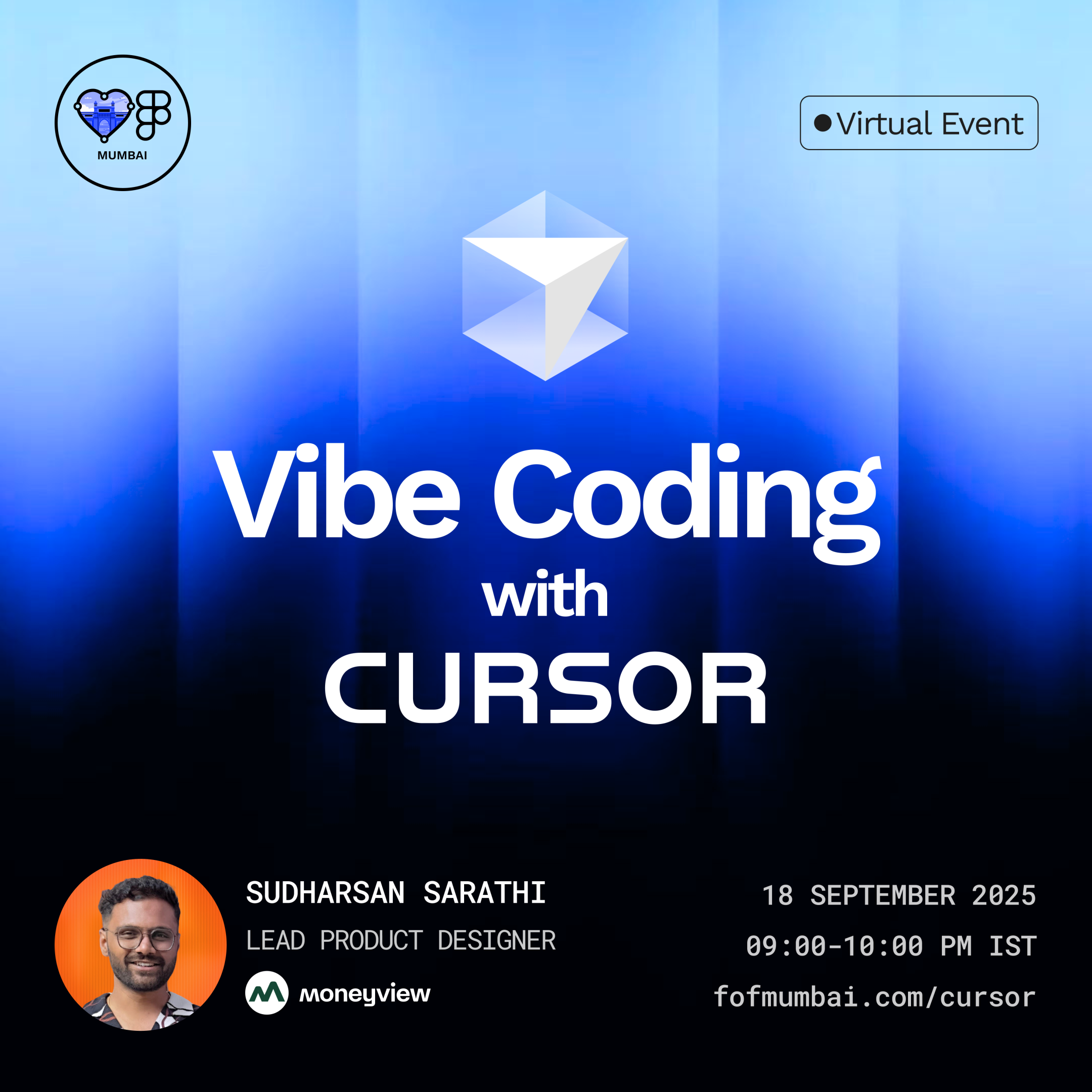 See Vibe Coding with Cursor at Figma Mumbai